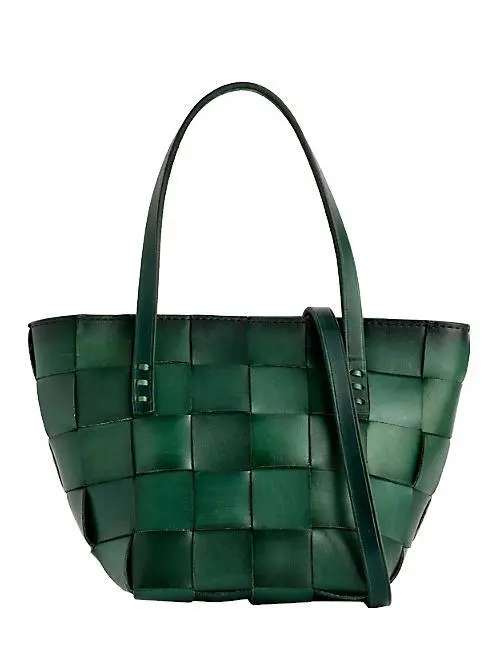 Dragon Diffusion Japan Mini Leather Tote Bag - Forest