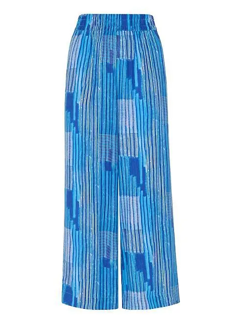Whistles Striped Woven Trousers - Multi-coloured