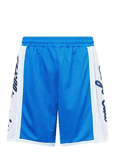 BILLIONAIRE BOYS CLUB Brand-patch Woven Shorts - Blue