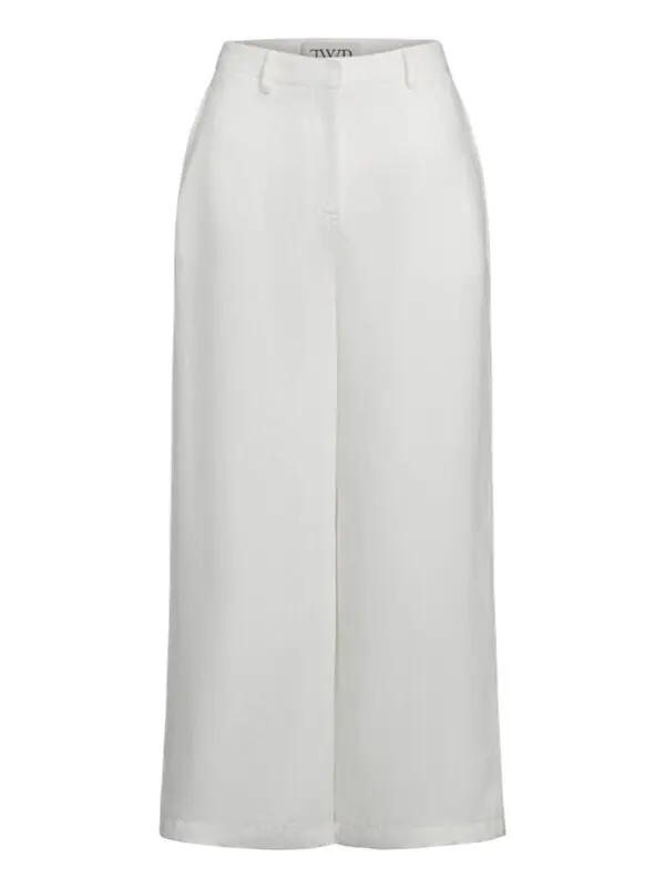 TWP Cropped Howard Trousers - Ivoire