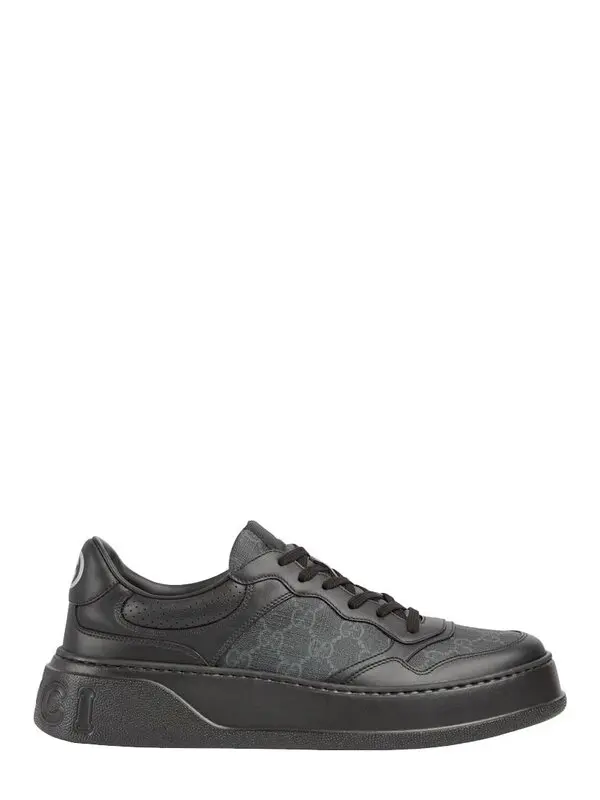 Gucci Gg Supreme Canvas Sneakers - Black