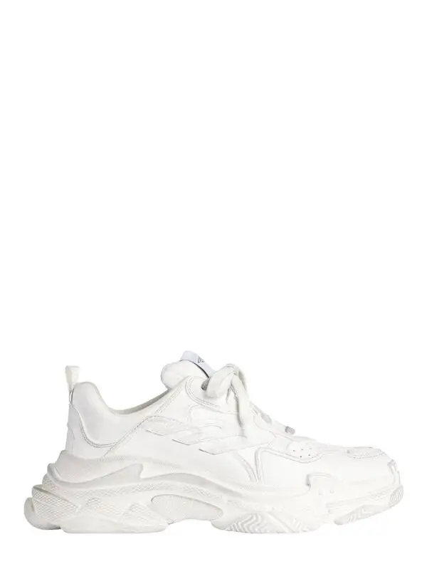 Balenciaga Triple S Sporty Sneakers - White