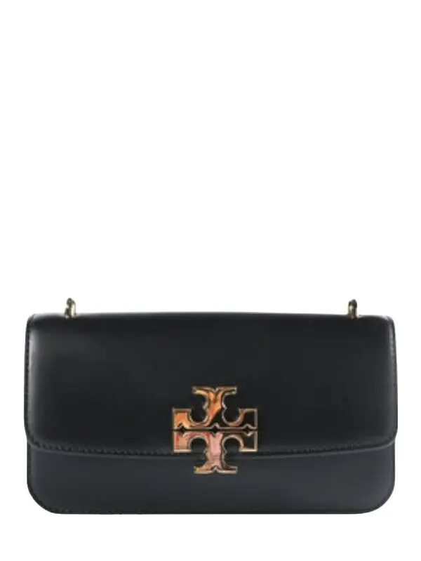 Tory Burch Eleanor E/w Small Convertible Shoulder Bag - Black