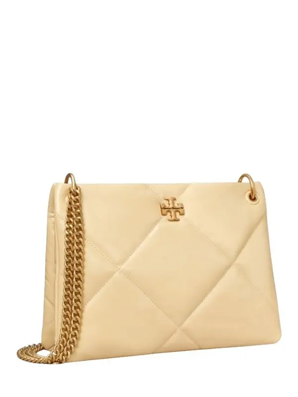 Tory Burch Kira Diamond Quilt Small Shoulder Bag - Vanilla Soft Serve