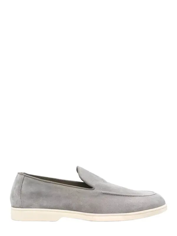 DOUCAL'S Almond-toe Loafers - Grey