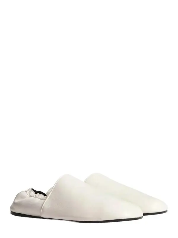 Khaite Banks Ballerina Flats - White