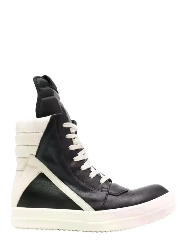 Rick Owens High Top Sneakers - Black