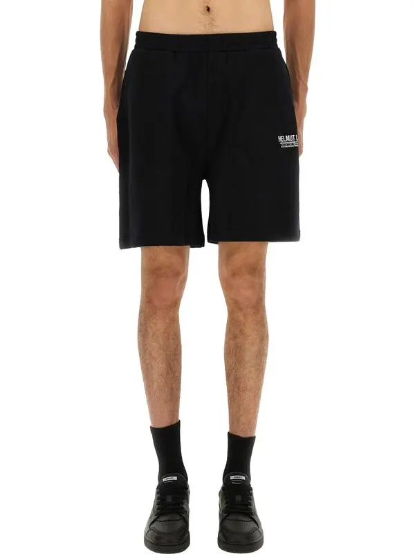 Helmut Lang Logo Shorts - Black