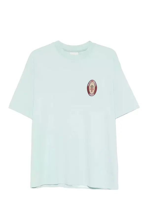 Drole De Monsieur Graphic-print T-shirt - Blue