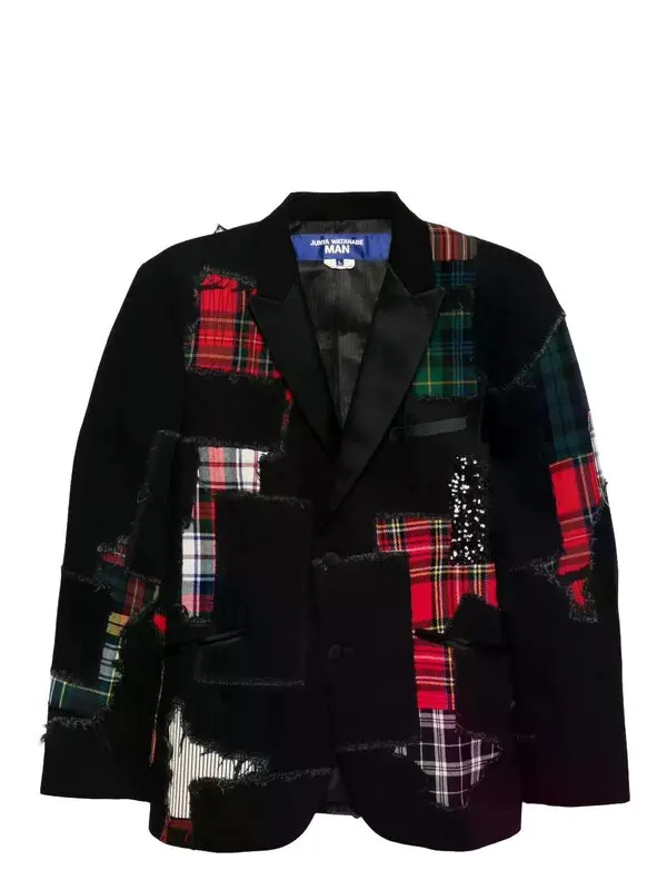 Junya Watanabe Patchwork Blazer - Black