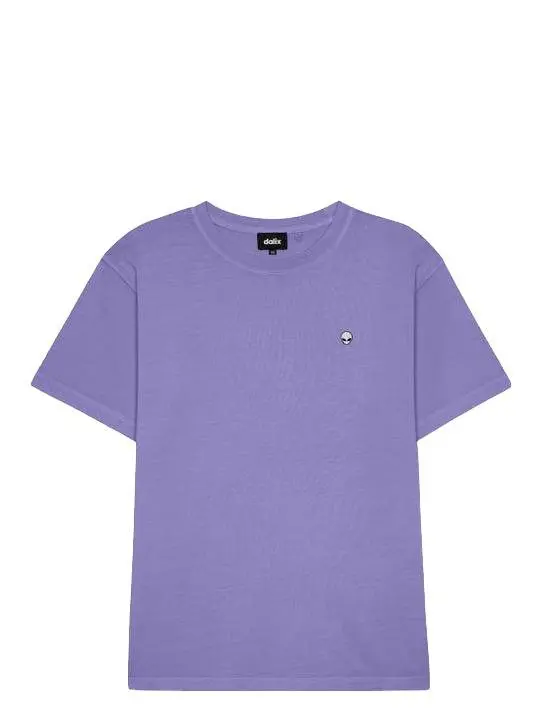 DALIX Lil Alien Midweight Garment Dye Tee - Purple Haze