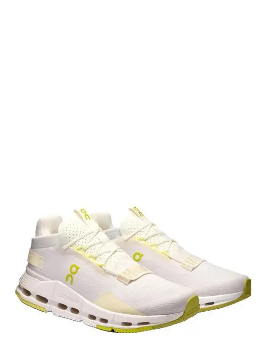 On Cloudnova 2 Training Sneaker - White/limelight