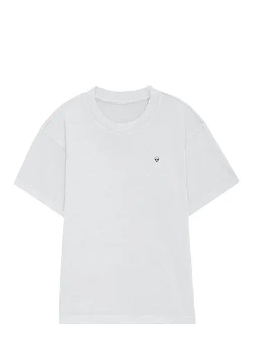 DALIX Lil Alien Heavyweight Pigment Dye Tee - Lunar Gray