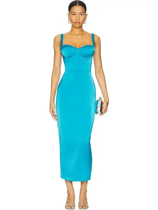 Katie May Teagan Midi Dress - Lagoon