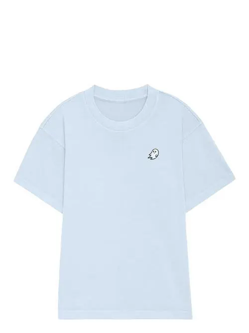 DALIX Ghost Heavyweight Pigment Dye Tee - Ice Blue