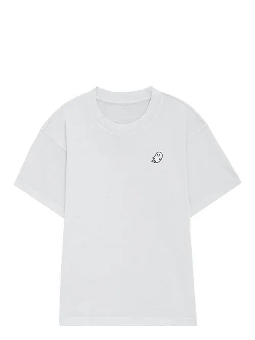 DALIX Ghost Heavyweight Pigment Dye Tee - Lunar Gray