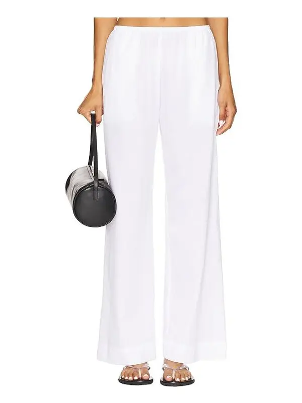 LESET Yoko Pocket Pant - White