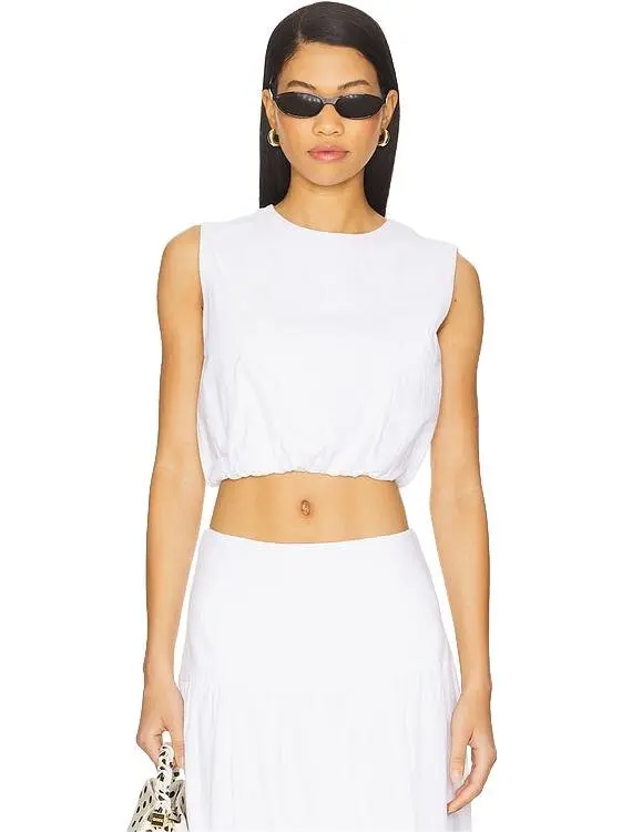 4TH & RECKLESS Selene Crop Top - Cream