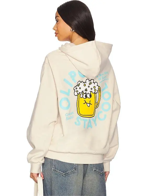STAY COOL X Olipop Soda Hoodie - Cream