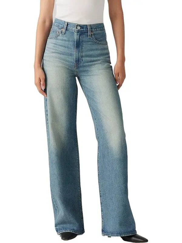 LEVI'S Ribcage High-rise Wide Leg Jeans - Tint Story