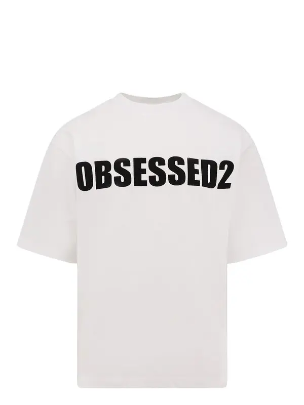 Dsquared2 Loose Fit Cotton Tshirt - White
