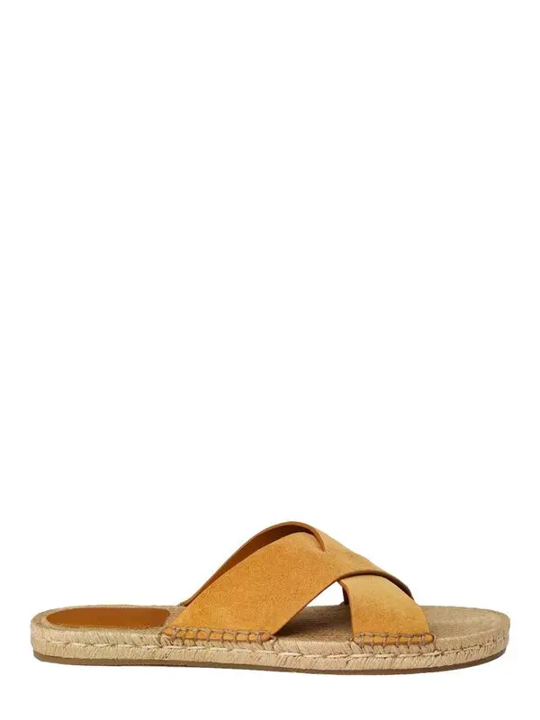 Zegna Cross-strap Espadrille Sandals - Brown