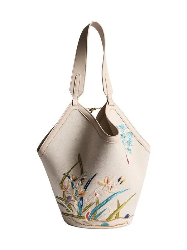 Khaite Lotus Tote - Neutral