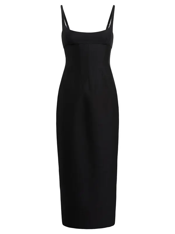 Khaite Lottle Maxi Dress - Black