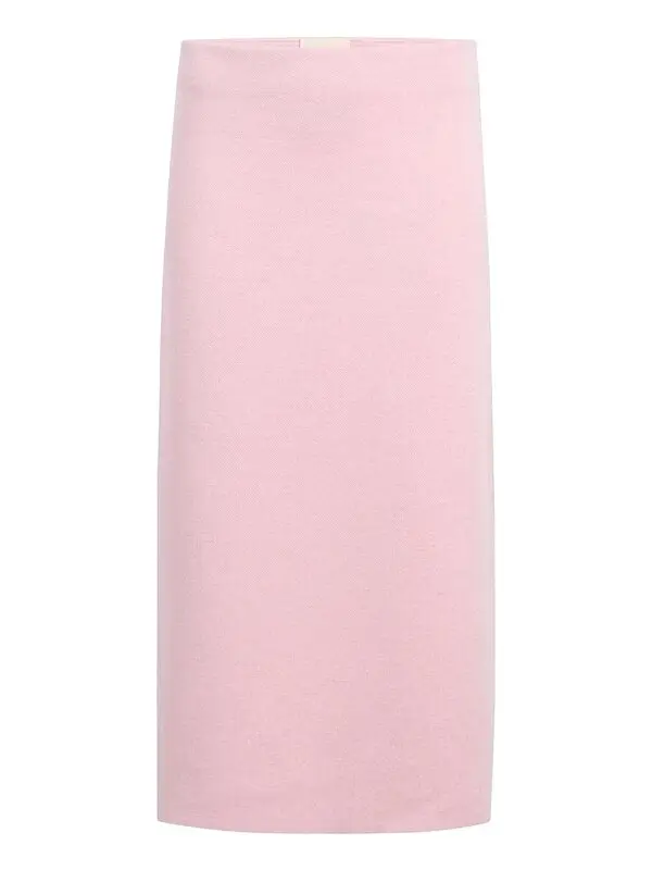 Khaite Patri Midi Skirt - Pink