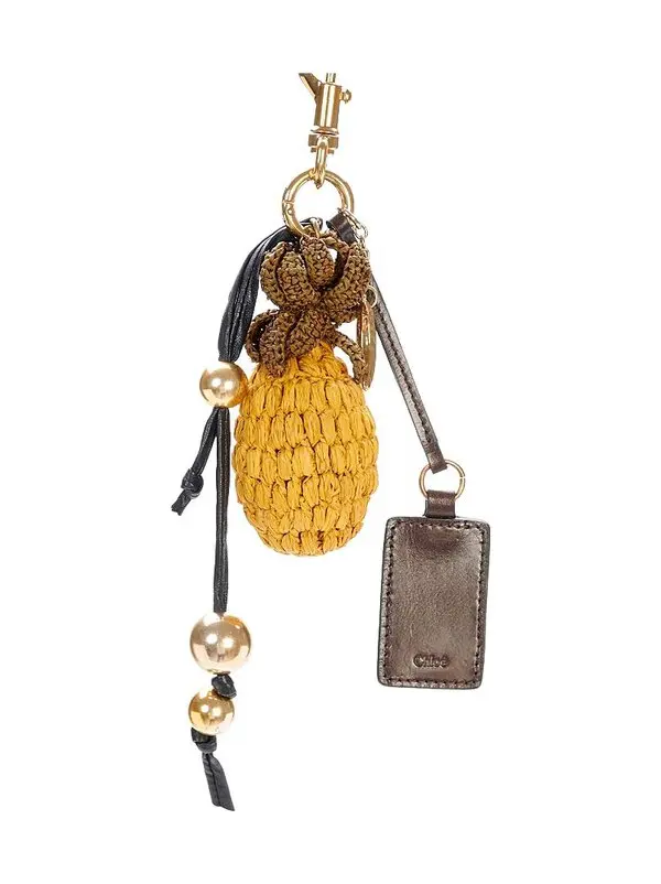 Chloé Pineapple Bag Charm - Sunset Yellow