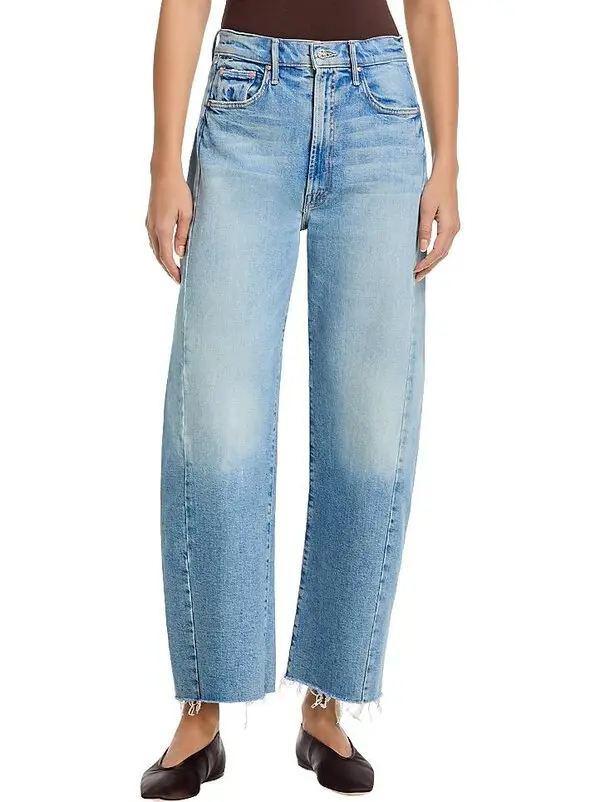 MOTHER The Half Pipe Ankle Fray Jeans - California