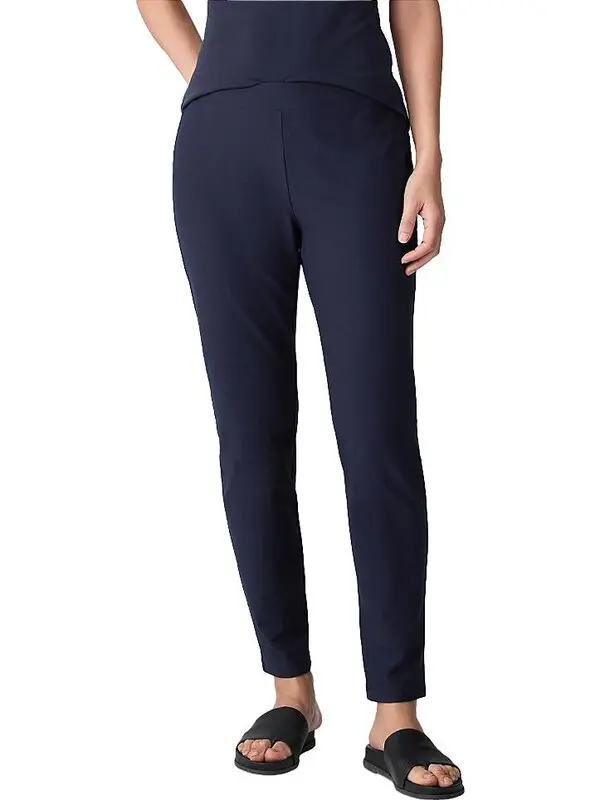 Eileen Fisher Slim Ankle Pants - Ink