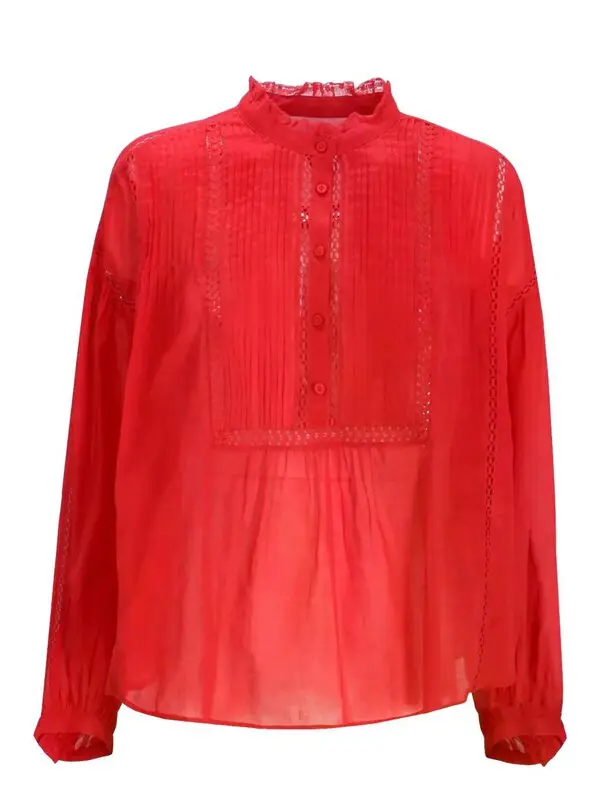 Isabel Marant Cotton Blouse - Red