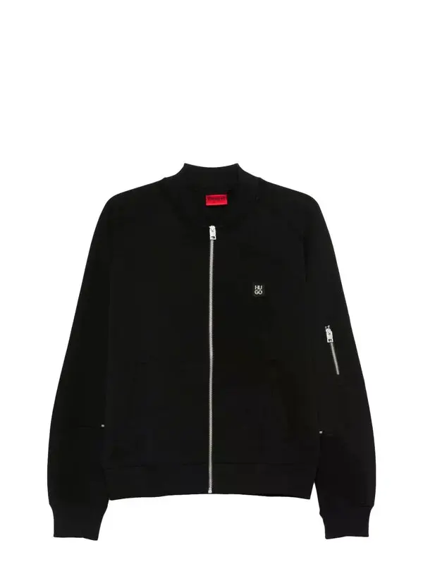 Hugo Jersey Sweatshirt - Black