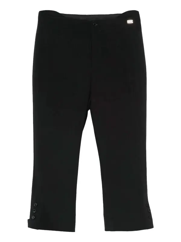 Victoria Beckham Straight-leg Trousers - Black