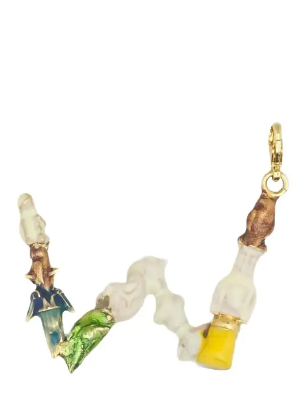 Marni Alphabet Charm Necklace - Multicolour