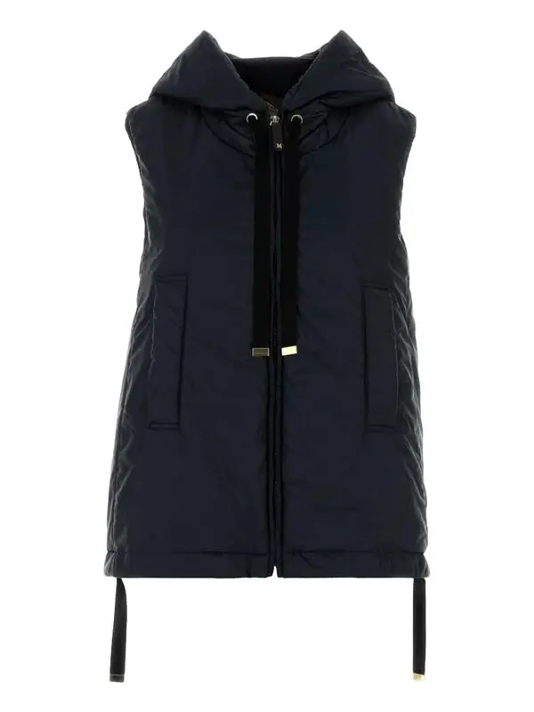 Max Mara Greengo Sleeveless Jacket - Blue