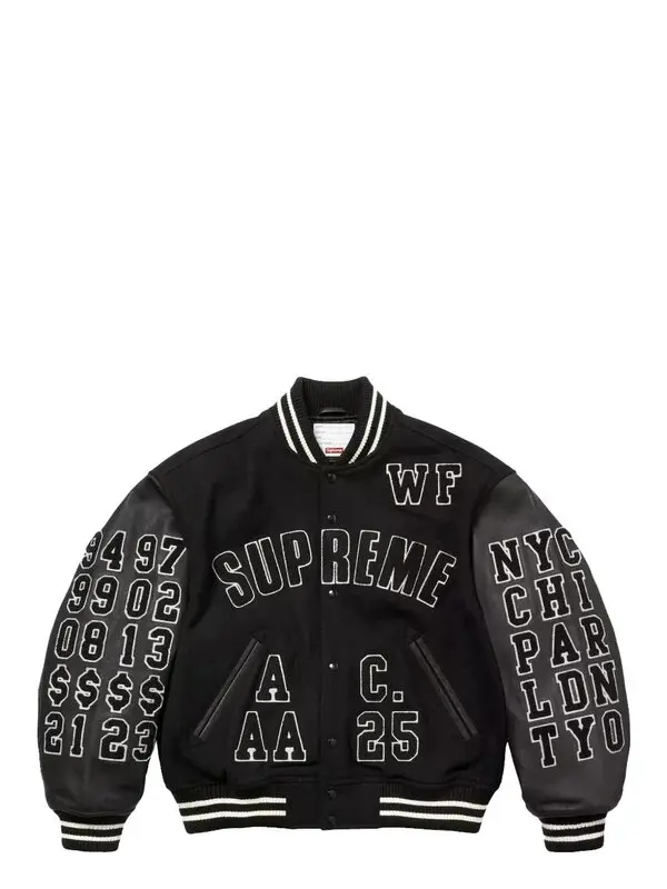 Supreme Varsity Jacket - Black