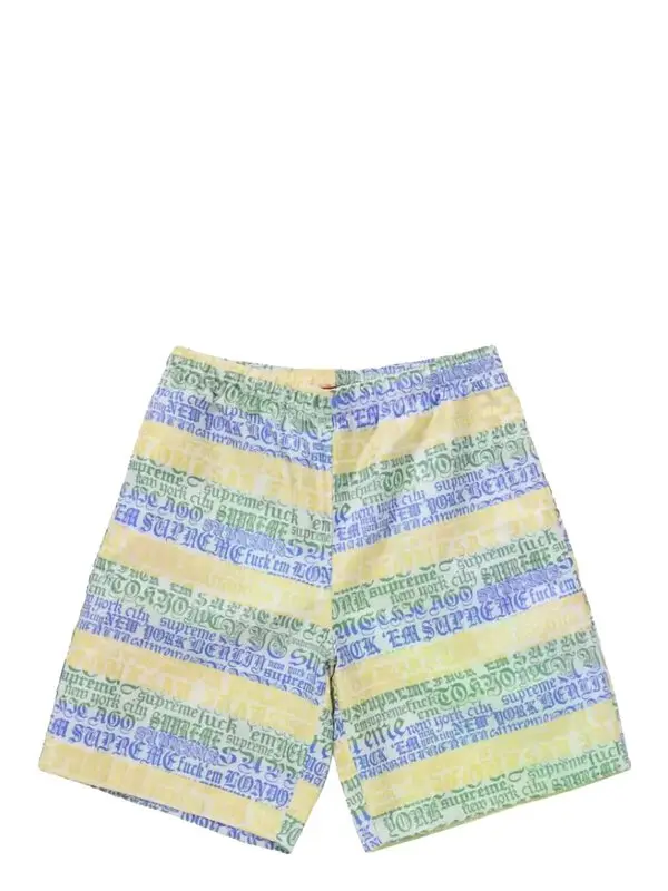 Supreme Cities Jacquard Shorts - White