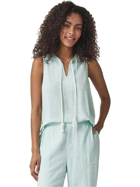 Splendid Layla Linen Blend Tank - Stripe