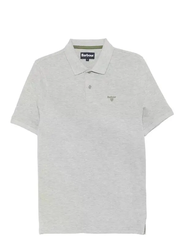 Barbour Embroidered-logo Polo Shirt - Grey