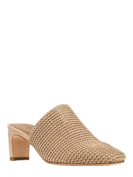 DONALD PLINER Block Heel Mule - Sand