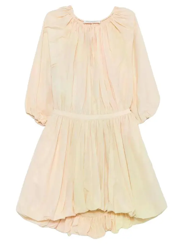 Philosophy Di Lorenzo Serafini Short Sleeve Dress - Neutrals