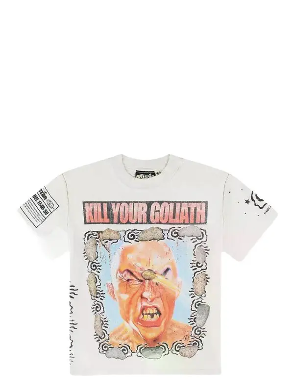 HELLSTAR Kill Your Goliath T-shirt - White