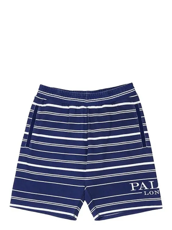 PALACE Printed Stripe Shorts - Navy Blue