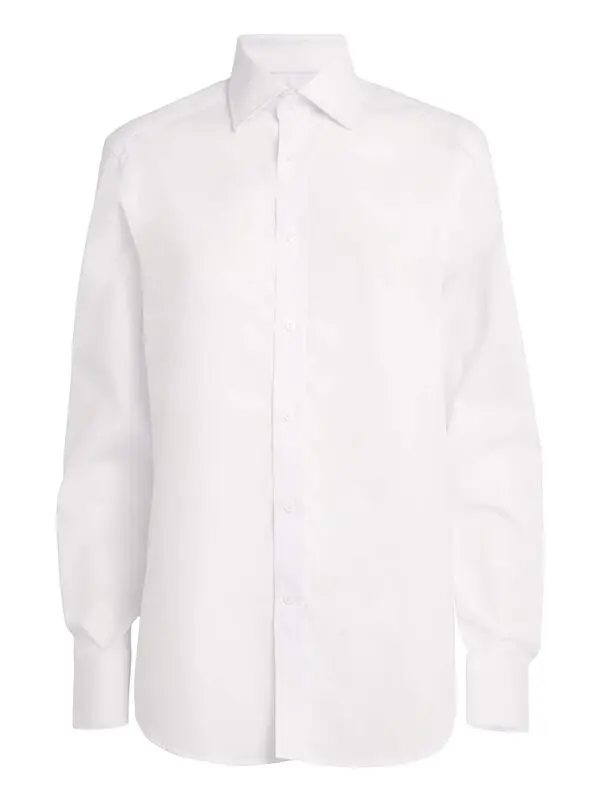WITH NOTHING UNDERNEATH - Organic Cotton Boyfriend Shirt