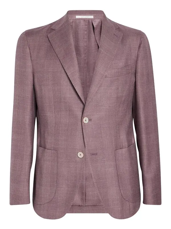 Eleventy Cashmere-blend Blazer - Purple