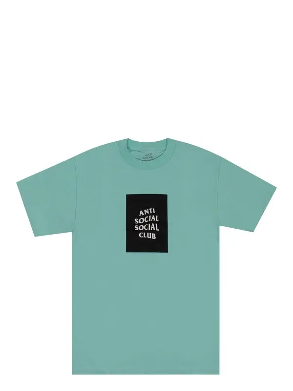 ANTI SOCIAL SOCIAL CLUB Box Logo T-shirt - Teal