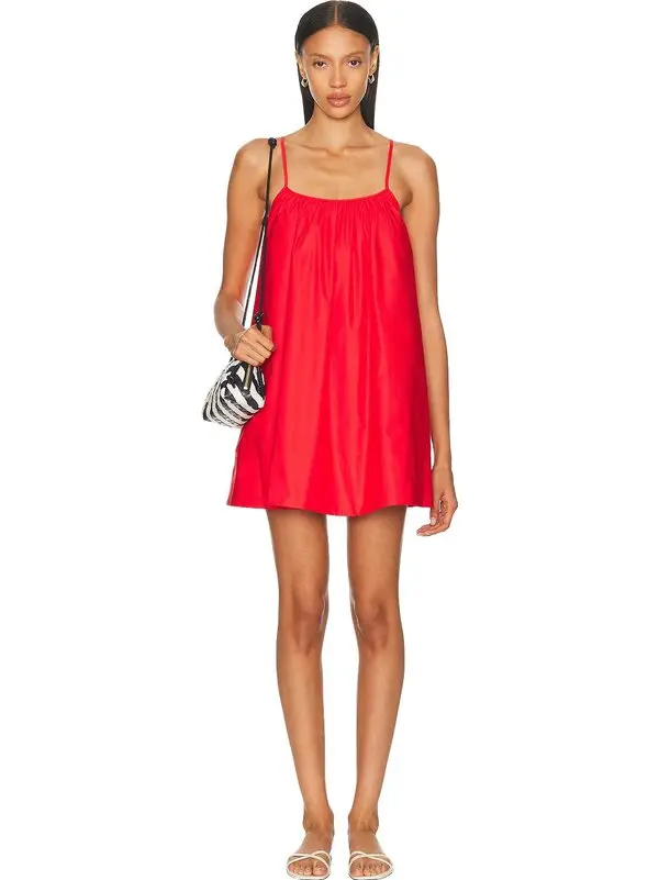 Solid & Striped The Lindsay Dress - Lipstick Red