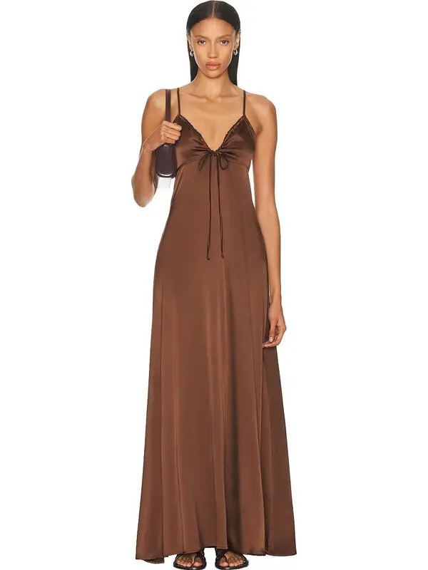 Sprwmn Ibiza Maxi Dress - Americano
